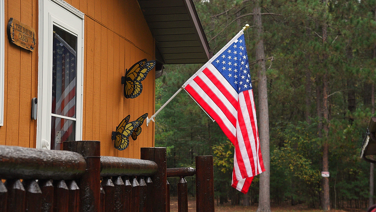 How to Install a Spinning Flagpole Set and Stabilizer Rod – Flags USA