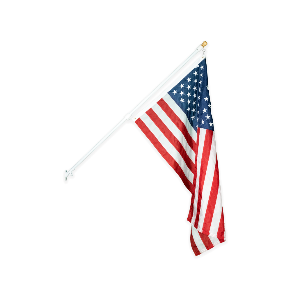 Legacy American Outdoor Flag Set with Fiberglass pole – Flags USA