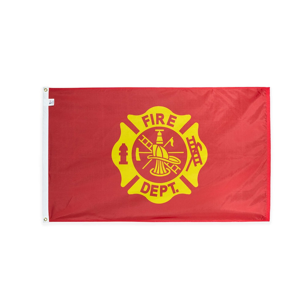 Fire Department Flag - 3'x5' - For Outdoor Use – Flags USA