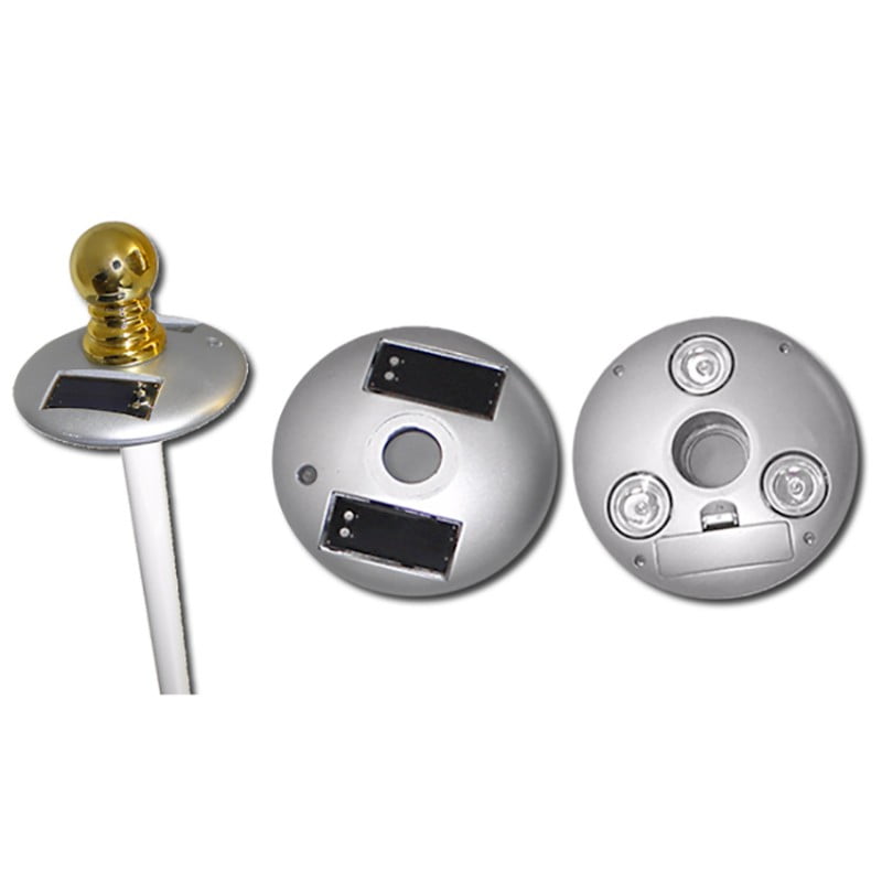 Solar Light For Spinning Flagpole – Flags USA