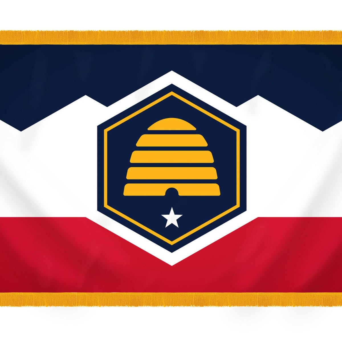 Utah - State Flag with Fringe - For Indoor Use – Flags USA