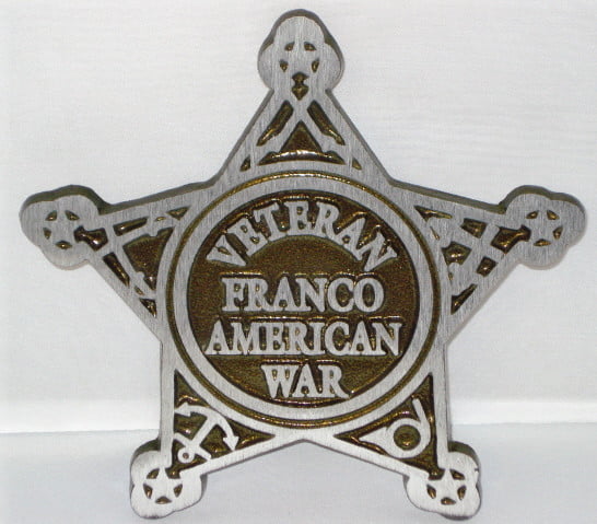 Franco American War Veteran Grave Marker – Flags USA