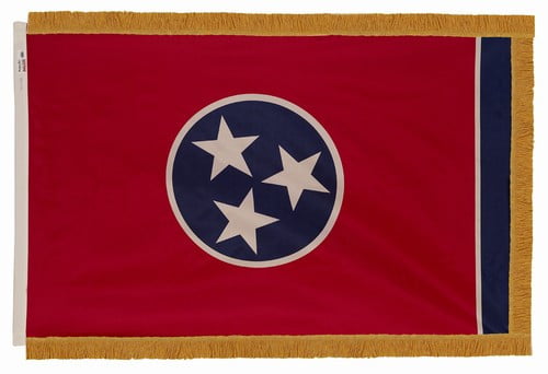 Tennessee - State Flag with Fringe - For Indoor Use – Flags USA