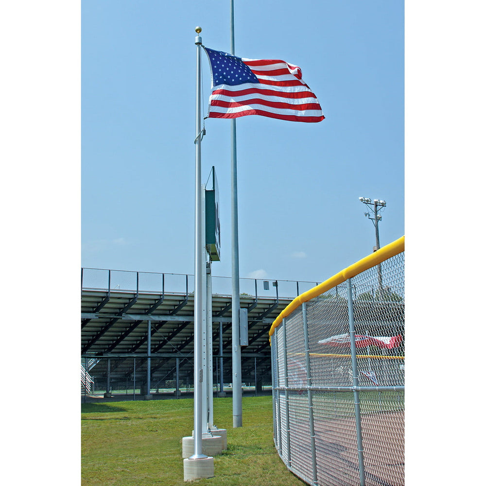 In-Ground Flagpoles Proudly Made in the USA – Flags USA